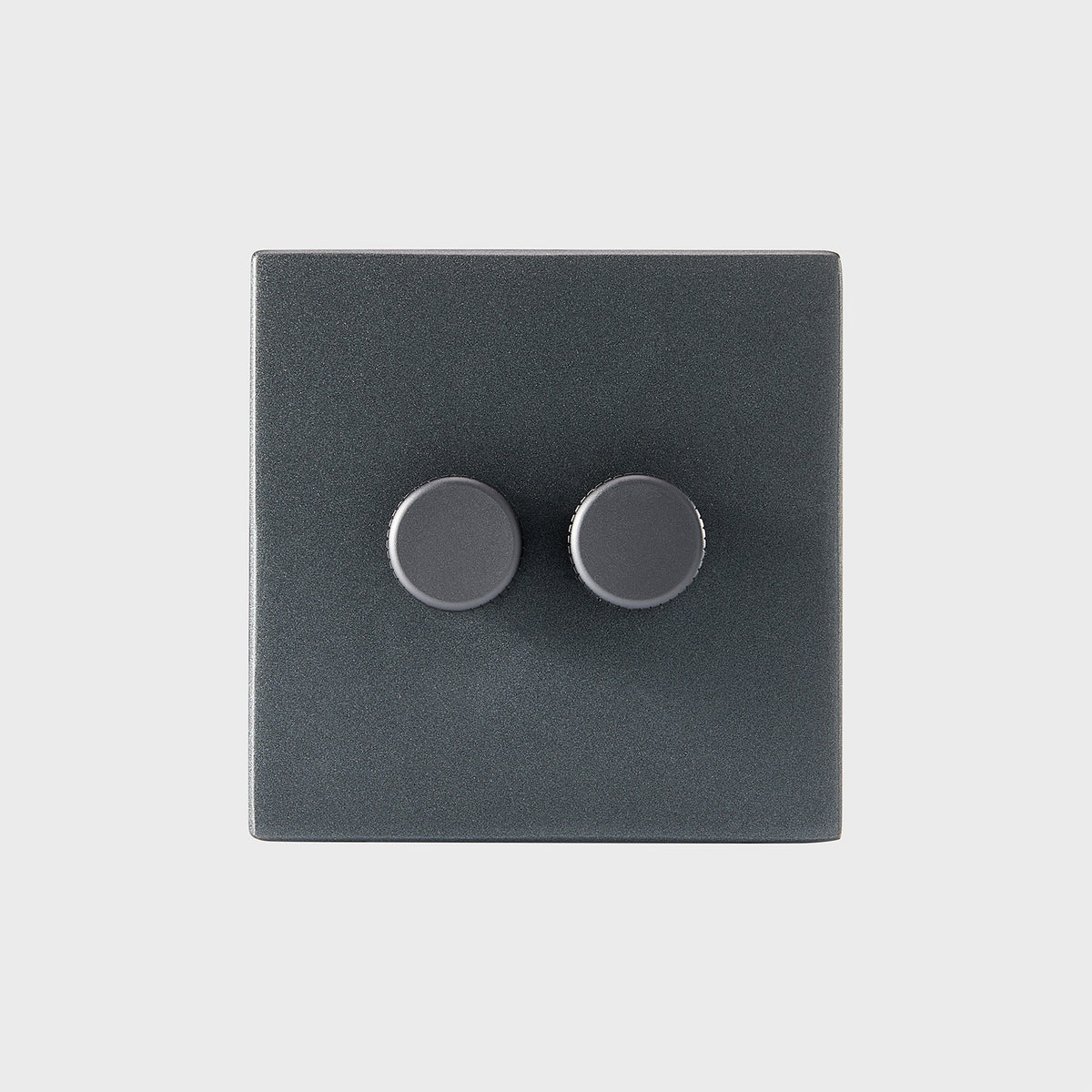 Double Rotary Wall Dimmer in Graphite - Light Switch | Tala – Tala EU