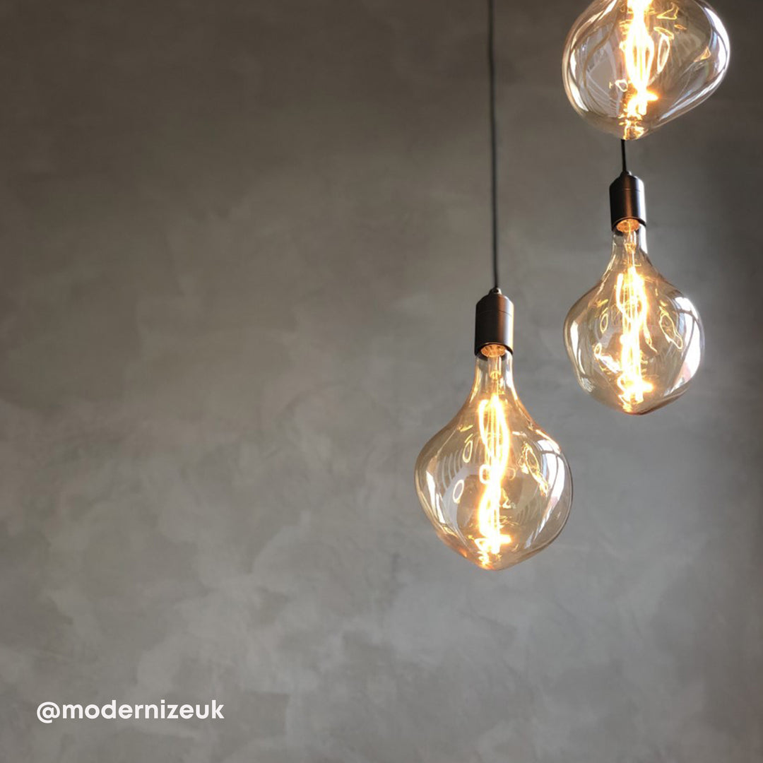 Triple Pendant in Graphite + Voronoi II | Ceiling Lights | Tala – Tala EU
